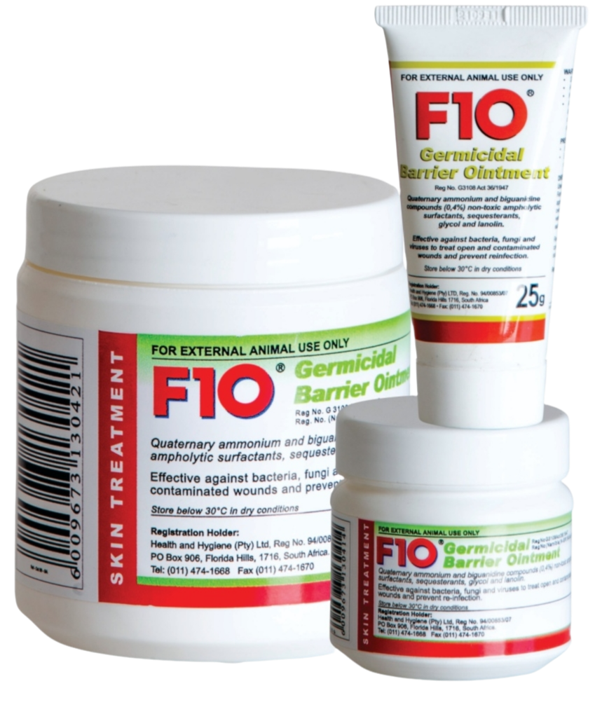 F10 Germicidal Barrier Ointment – Across the Breeds
